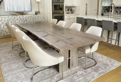 Get A Live Edge Dining Table From Pathway Tables